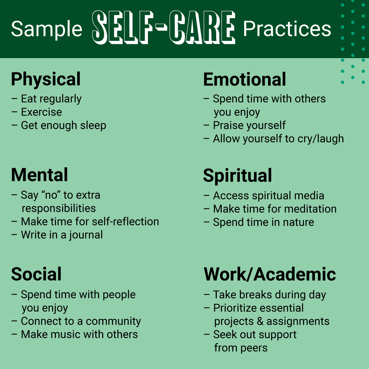 Sample self care Magazine Sample self care Magazine